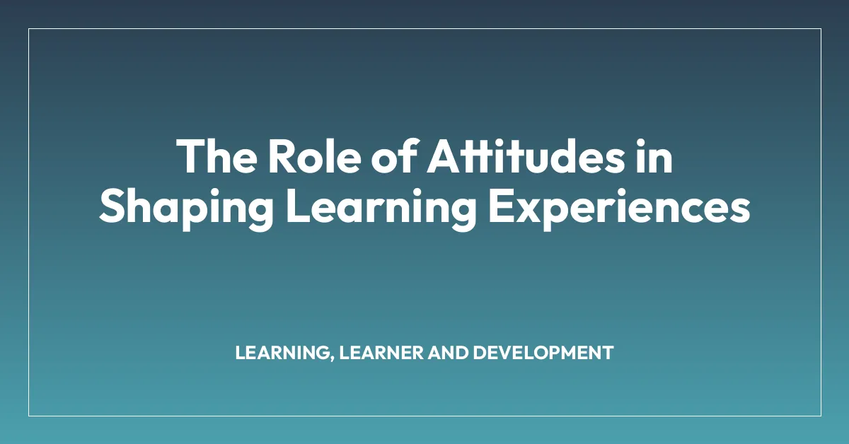 Role of Attitude and Motivation in Learning - Dolphin Public School ...